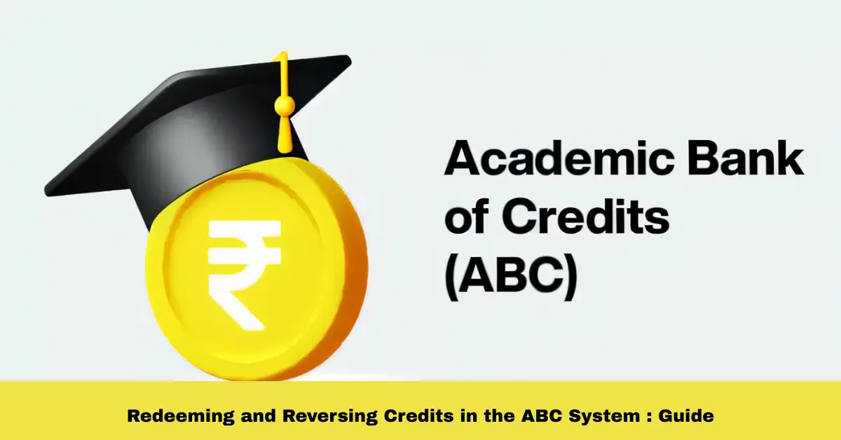 Redeeming and Reversing Credits in the ABC System : Guide